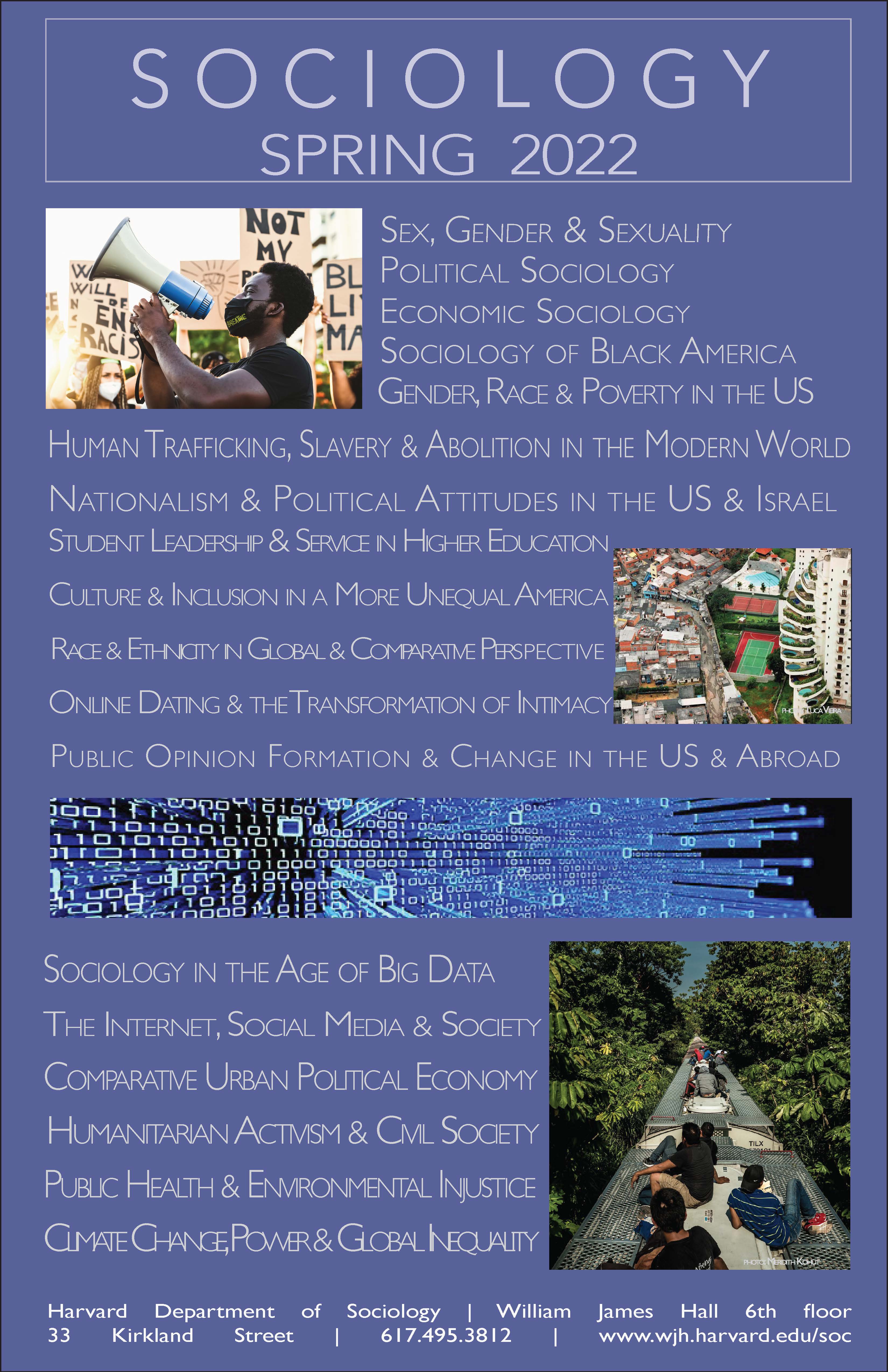 UNDERGRAD COURSES! | Department of Sociology
